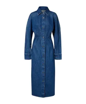 Givenchy Denim Midi Dress - Blue