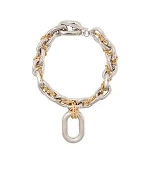 Rabanne Logo Detail Necklace