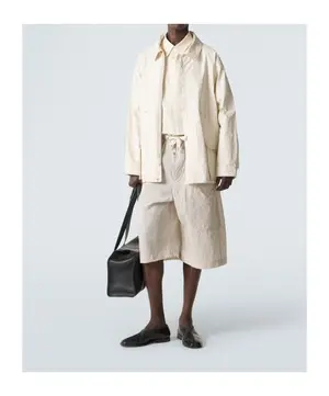 LEMAIRE Cotton-blend Bermuda Shorts