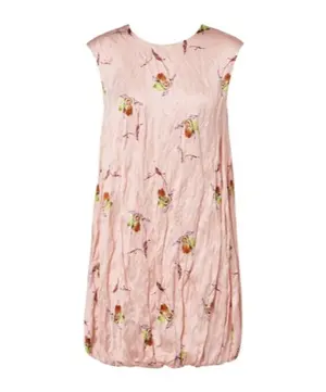EMILIA WICKSTEAD Meave Floral Satin Minidress - Pink