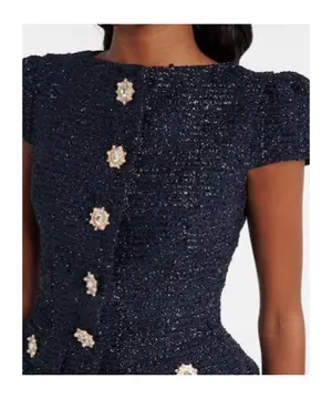 SELF-PORTRAIT Boucle Minidress