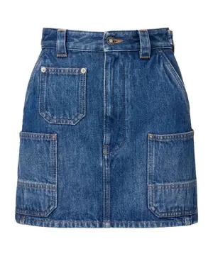 Givenchy Denim Miniskirt - Blue