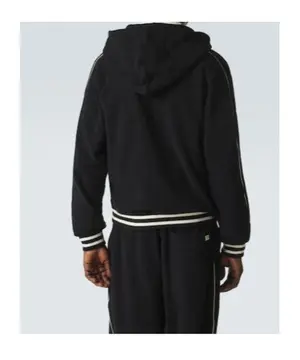 WALES BONNER Prince Cotton-blend Terry Hoodie
