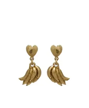 ALEMAIS Jem Love Drop Earrings - Yellow