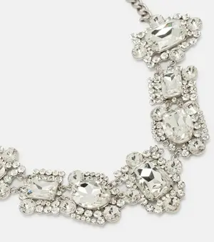 SELF-PORTRAIT Crystal-embellished Necklace