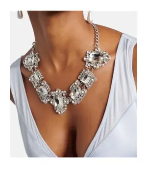 SELF-PORTRAIT Crystal-embellished Necklace