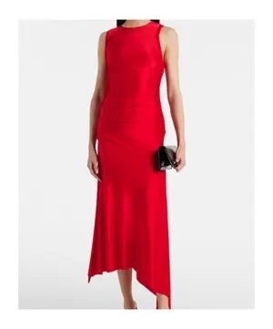 Victoria Beckham Sleeveless Asymmetrical Dress
