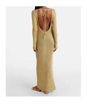 Staud Knitted Maxi Dress