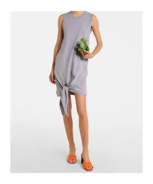 J.W.ANDERSON Cotton Jersey Midi Dress