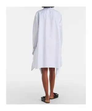J.W.ANDERSON Striped Cotton Minidress