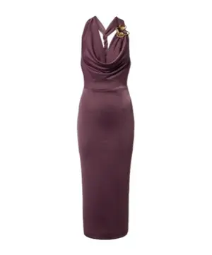Rebecca Vallance Nala Embellished Midi Dress - Red