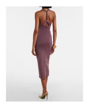 Rebecca Vallance Embellished Midi Dress
