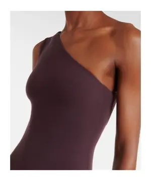 Wolford Slash One-shoulder Midi Dress
