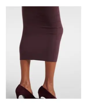Wolford Slash One-shoulder Midi Dress