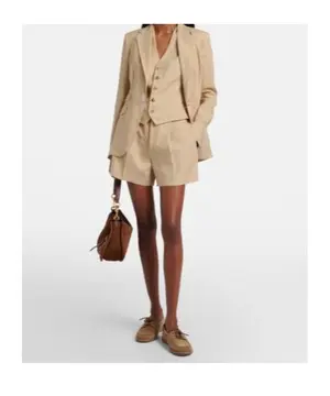 Ralph Lauren Belted Linen Shorts