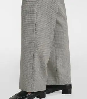 BLAZÉ MILANO Fox Houndstooth Straight Pants