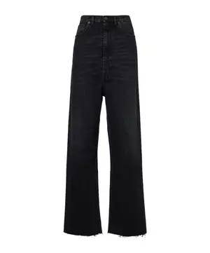 MAISON MARGIELA Wide-leg Jeans - Black