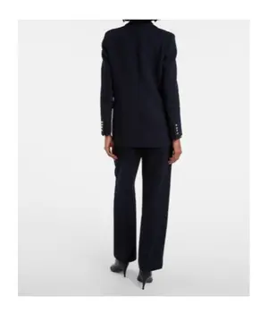 BLAZÉ MILANO Resolute Virgin Wool Straight Pants