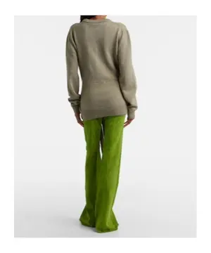Stouls Gege Suede Flared Pants