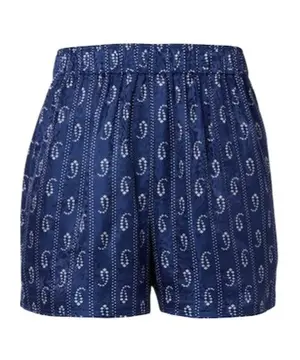Tory Burch Printed Shorts - Blue