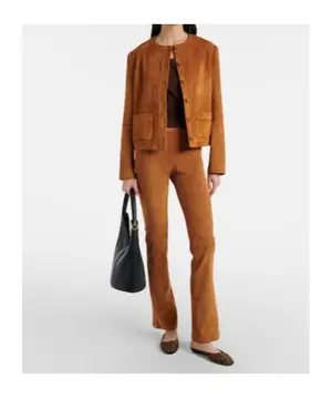 Stouls Jp Long Suede Flared Pants