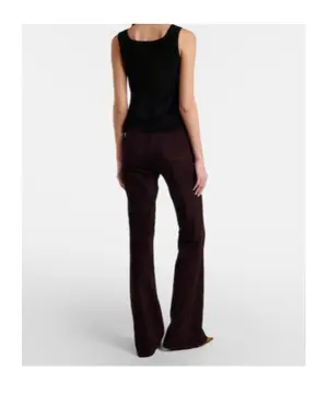 Stouls Laurent Suede Flared Pants