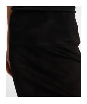 Stouls Gin Suede Midi Skirt