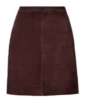Stouls Lucie 22 Suede Mini Skirt - No