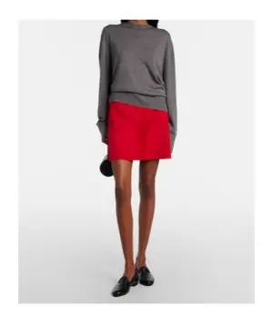 Stouls Lucie 22 Suede Miniskirt