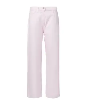 Magda Butrym High-rise Wide-leg Jeans - Purple
