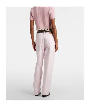 Magda Butrym High-rise Wide-leg Jeans
