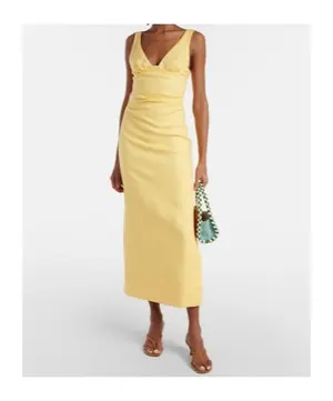 SIR. Linen Midi Dress