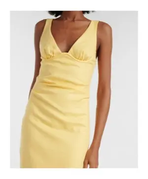 SIR. Linen Midi Dress