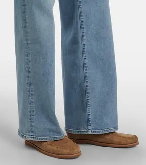 FRAME Wide-leg Jeans