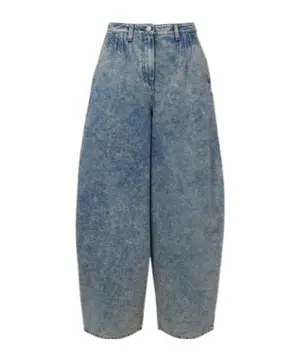 Magda Butrym Barrel-leg Jeans - Blue