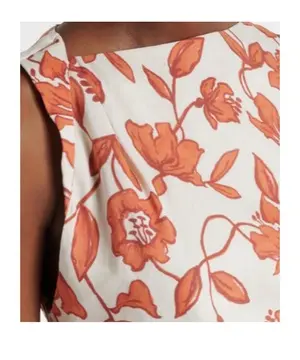 SIR. Chloe Floral Linen-blend Minidress