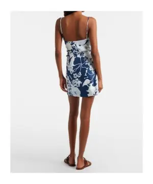 SIR. Paradiso Floral Linen Minidress