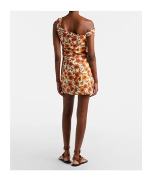 SIR. Jara Floral Linen Minidress