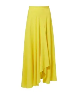 ROKSANDA Asha Crêpe Maxi Skirt - Yellow