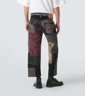 Junya Watanabe X Levi's Patchwork Wide-leg Jeans
