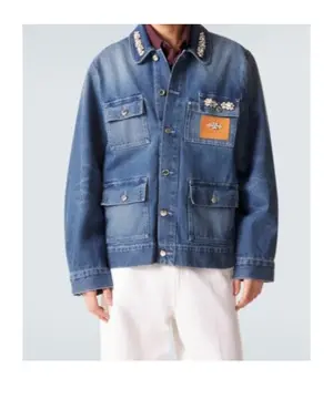 Simone Rocha Embellished Denim Jacket
