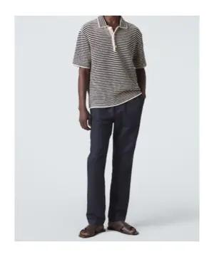 Sunspel Cotton Straight Pants
