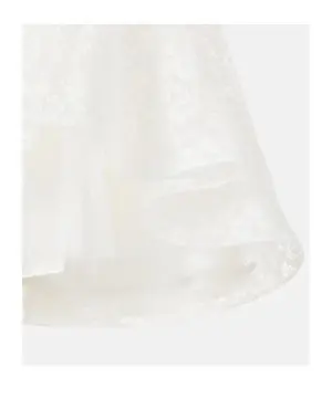 IL GUFO Round Neck Floral Dress