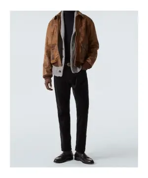 Ralph Lauren Mid-rise Cotton Velvet Slim Pants
