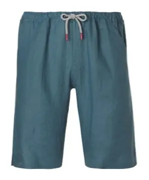 Kiton Linen Shorts - Blue