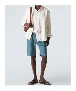 Kiton Linen Shorts