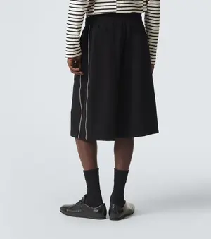WALES BONNER Prince Cotton-blend Terry Shorts