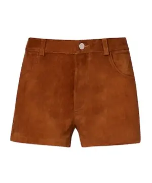 Stouls Roxie Suede Shorts - Brown