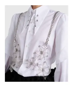 Comme Des Garçons Chain-detail Top