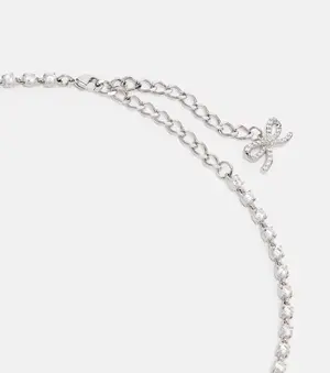 SELF-PORTRAIT Crystal-embellished Necklace